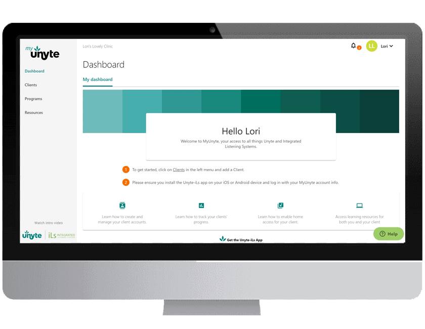 Safe and Sound Protocol | MyUnyte App for SSP Providers | Unyte